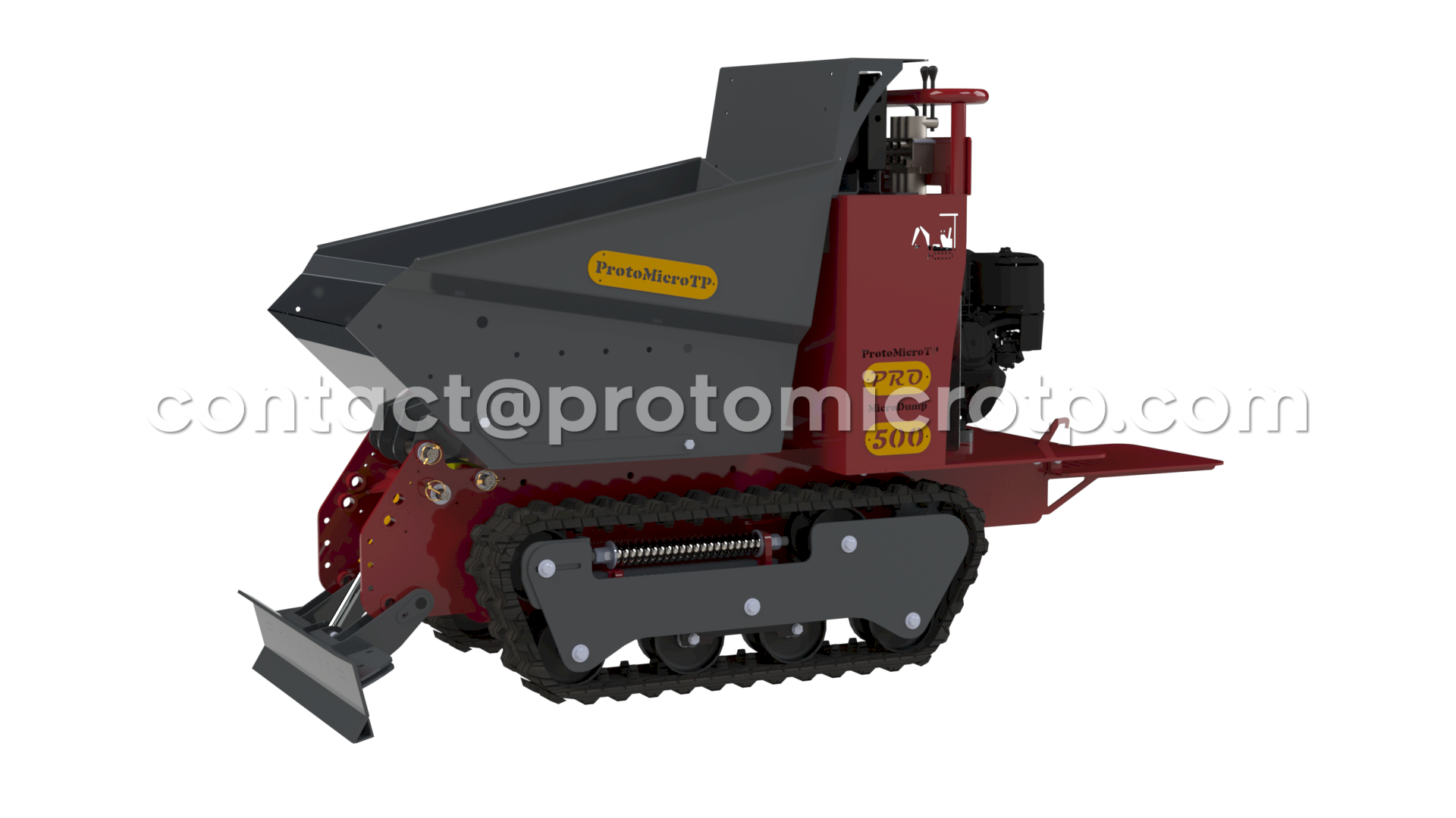 MicroDump'500 - ProtoMicroTP Concepteur Fabriquant de Micro Pelle Mini ...