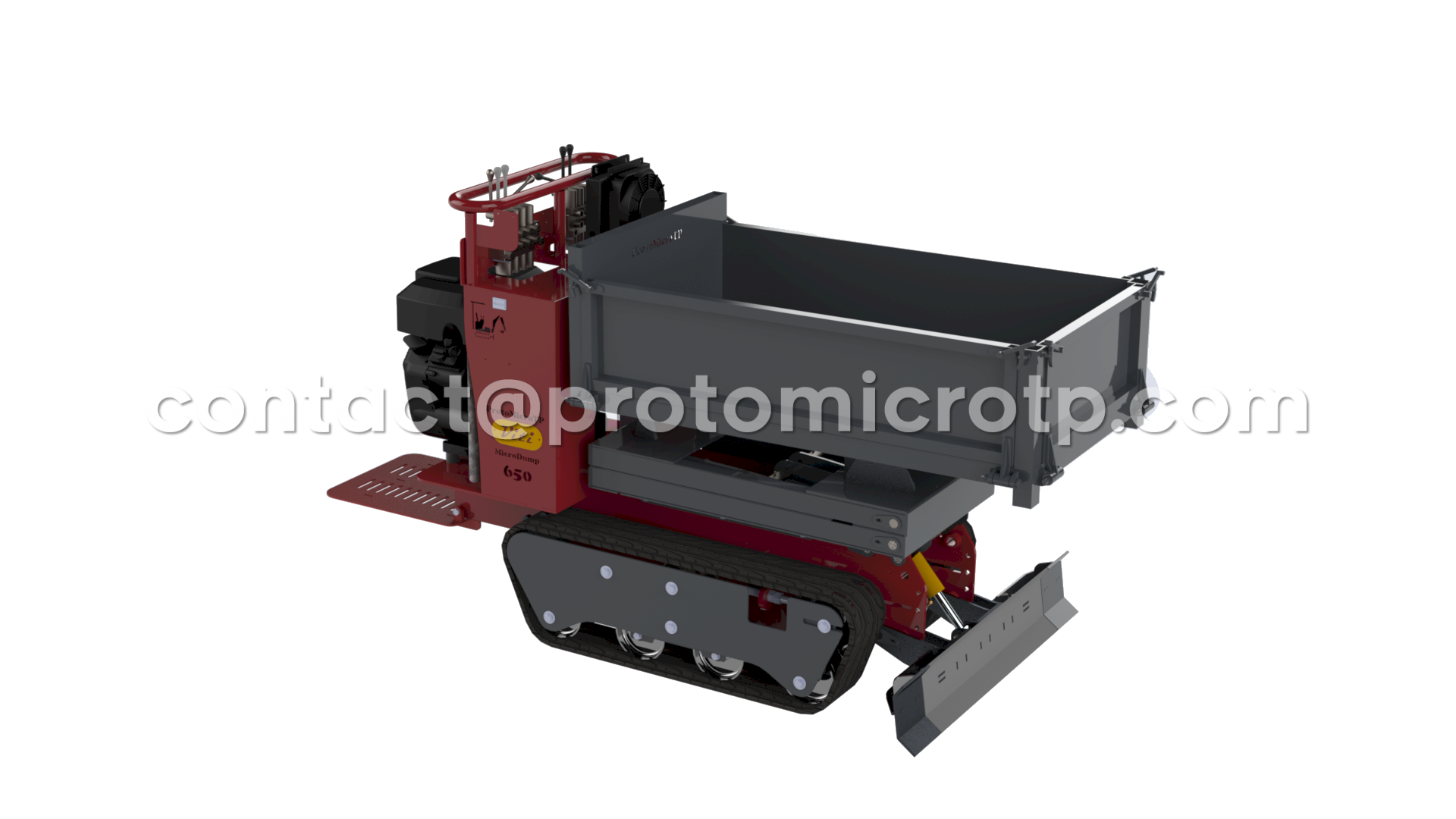 MicroDump'500 - ProtoMicroTP Concepteur Fabriquant de Micro Pelle Mini ...